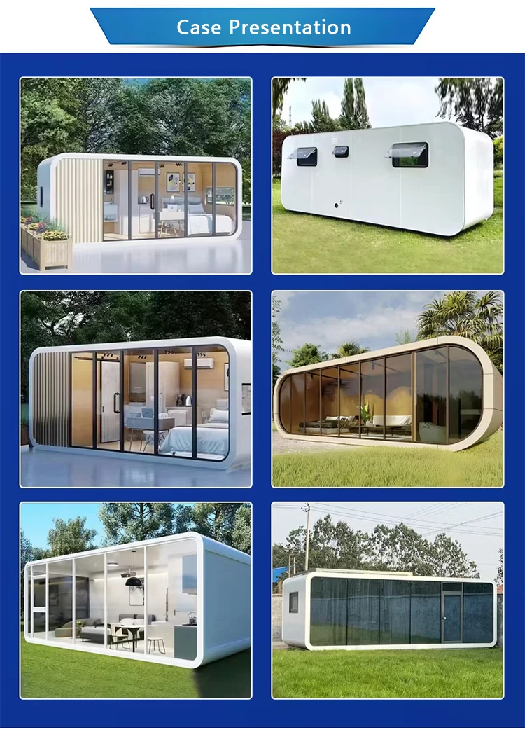 Modular Prefab House Space Capsule Bed Folding Tiny House