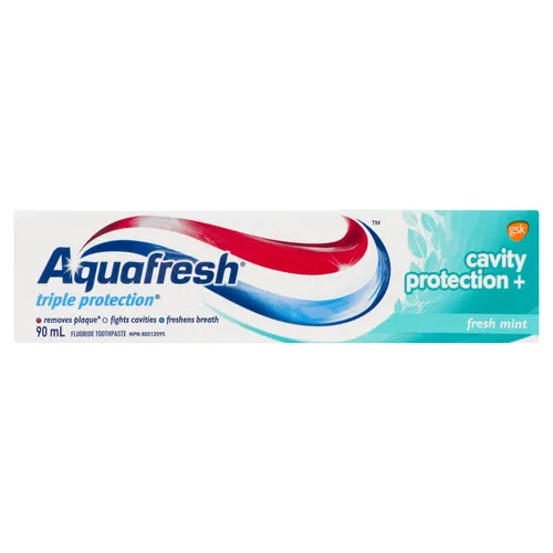 Aquafresh Cavity Protection Fluoride Toothpaste,Cool Mint,5.6 Oz,3 Pack ...