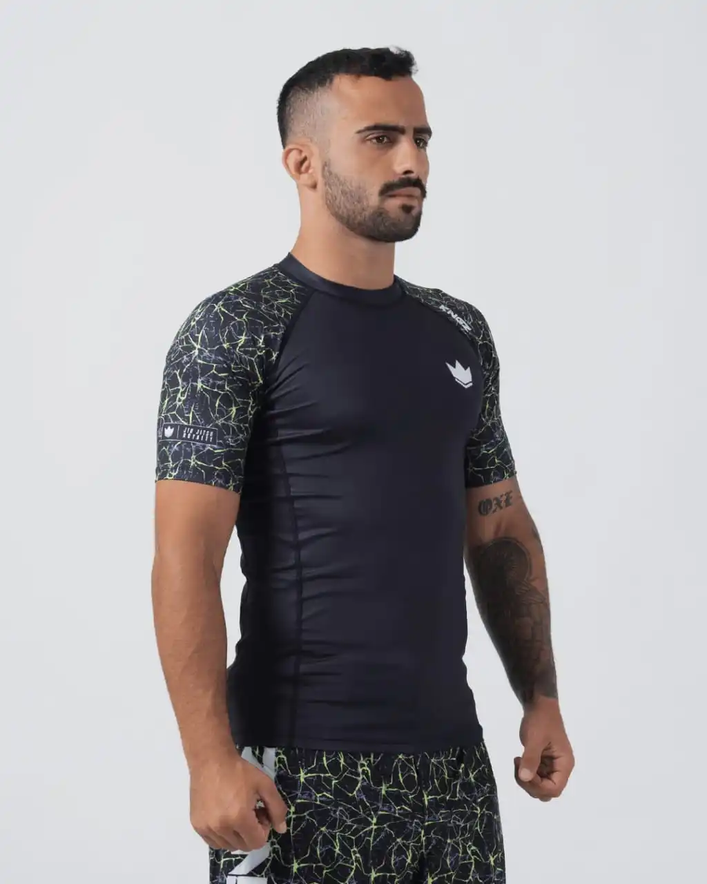 Custom Printed Camo Colour Rash Guard Sublimation Printed Rashguard MMA ...