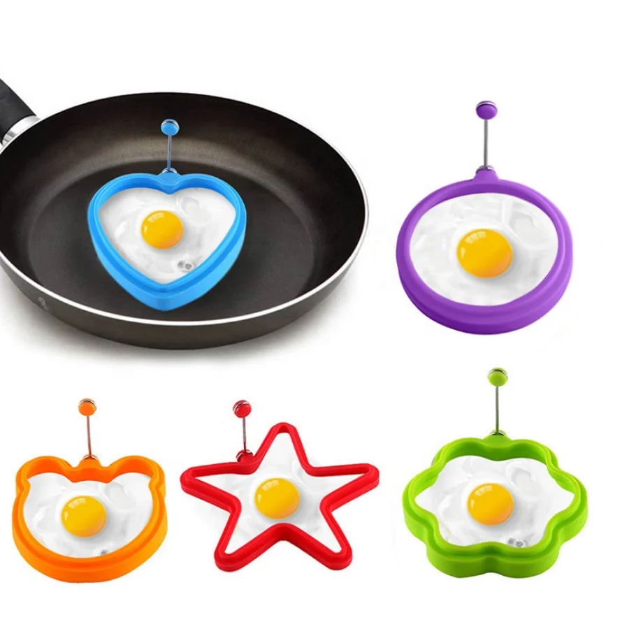 Lovely Shaped Silicone Egg Frying Mold With Oem/odm Service At Factory ...