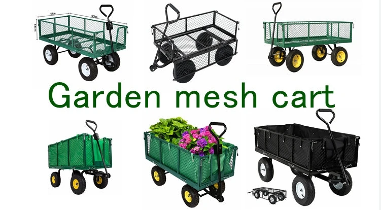 TC1840A Cargo Transport Cart Collapsible Bulk Mesh Trolley Wire-mesh ...