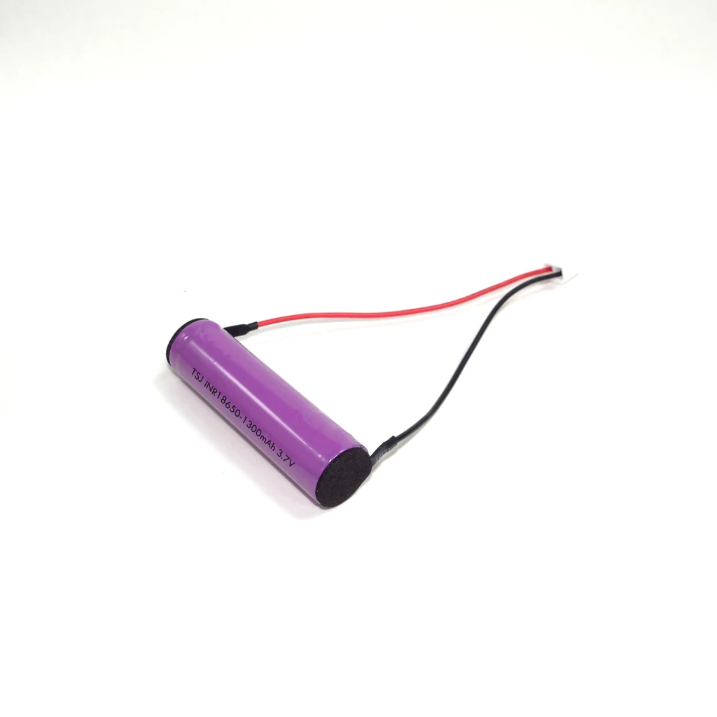3.7v Inr18650 1300mah Li-ion Battery Rechargeable Lifepo4 Battery Pack ...