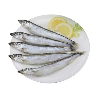 Fresh Fish Frozen Female Capelin For Supermarket - Buy High Quality ...