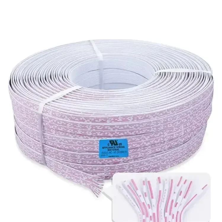 Top Selling Flat Ribbon Cable Ul4384 300V 105C Xlpe Insulated Halogen ...