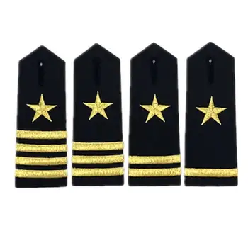 Custom Uniform Epaulets Pilot Epaulets Shoulder Boards Uniform Rank ...
