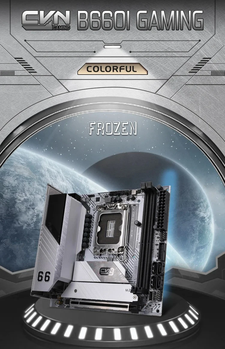Colorful Cvn B660i Gaming Frozen Computer H61 Cpu X79 Pc Ddr5 Ram B450 ...