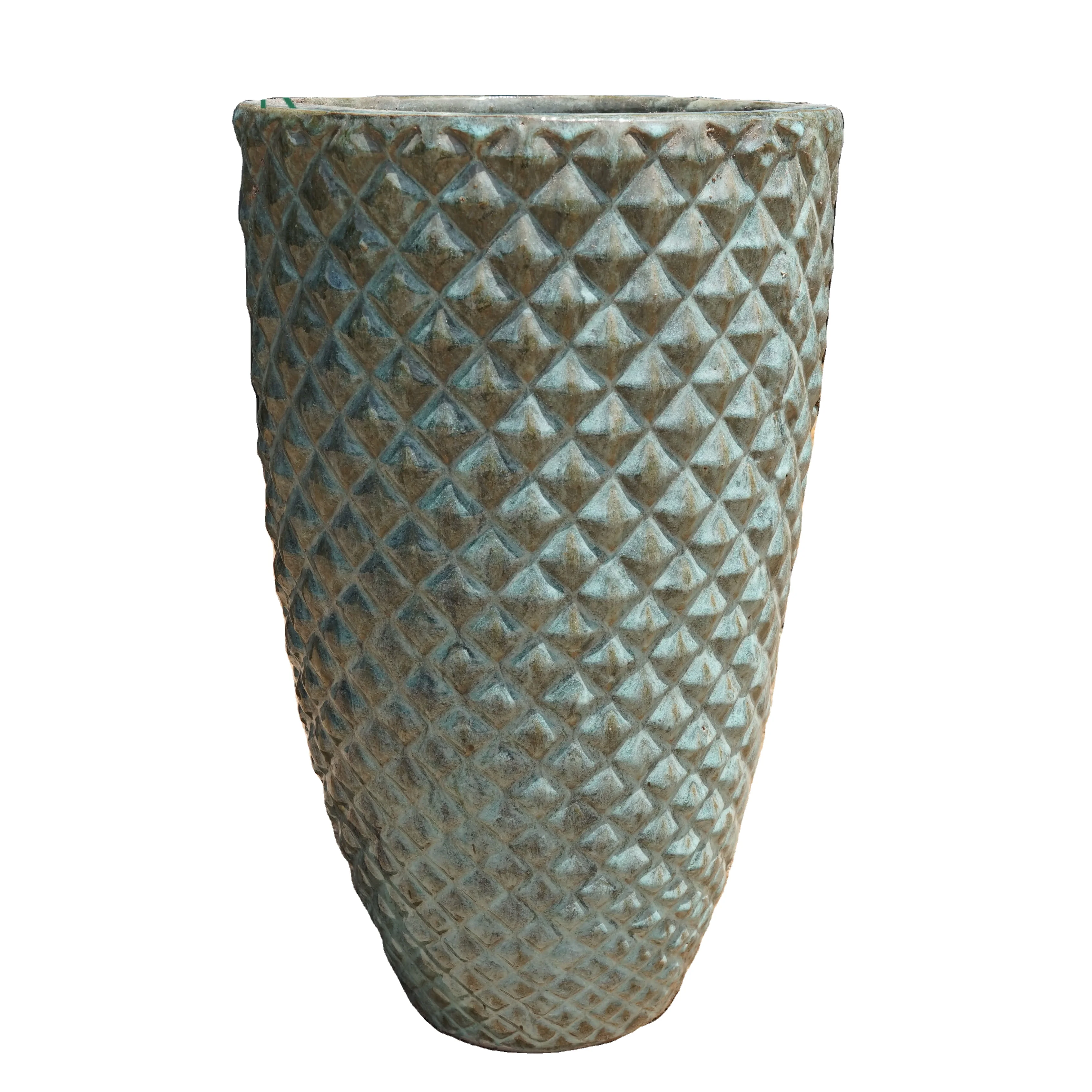 Mediterranean Antique Retro Vietnam Pottery Glazed Ceramic Pots ...