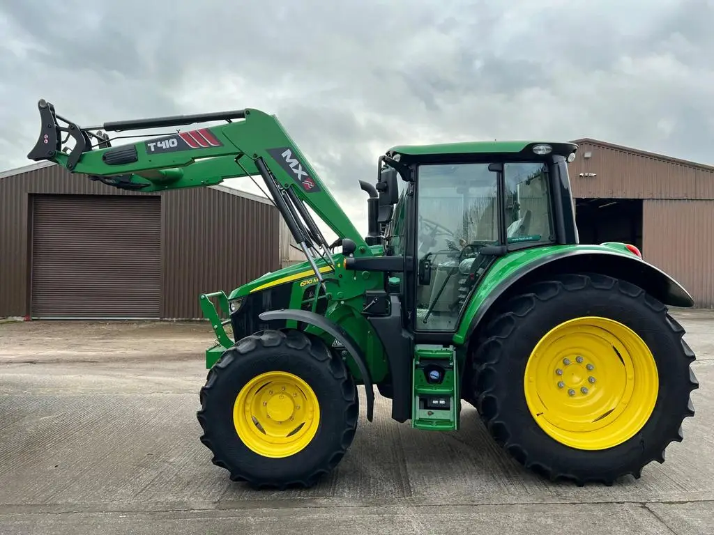 John Deere 6110M Tractor with MX T410 Loader - 106 Hours