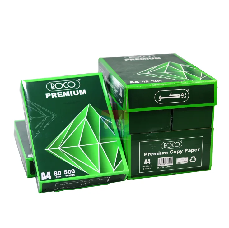 Roco Premium A4 Copy Paper - Top-Quality, Bright White