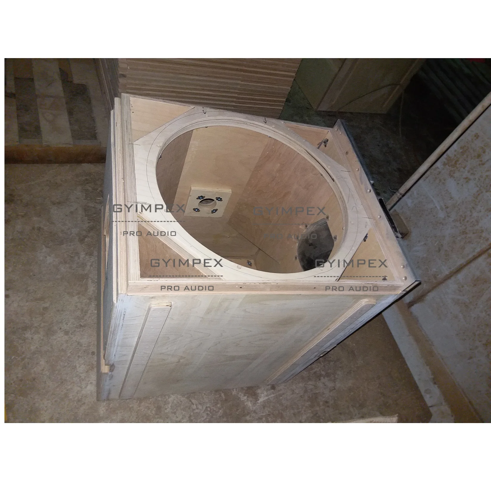 Bass Bin DJ Speakers 18 Inch Subwoofer Empty Cabinet - Perfect for Dual ...