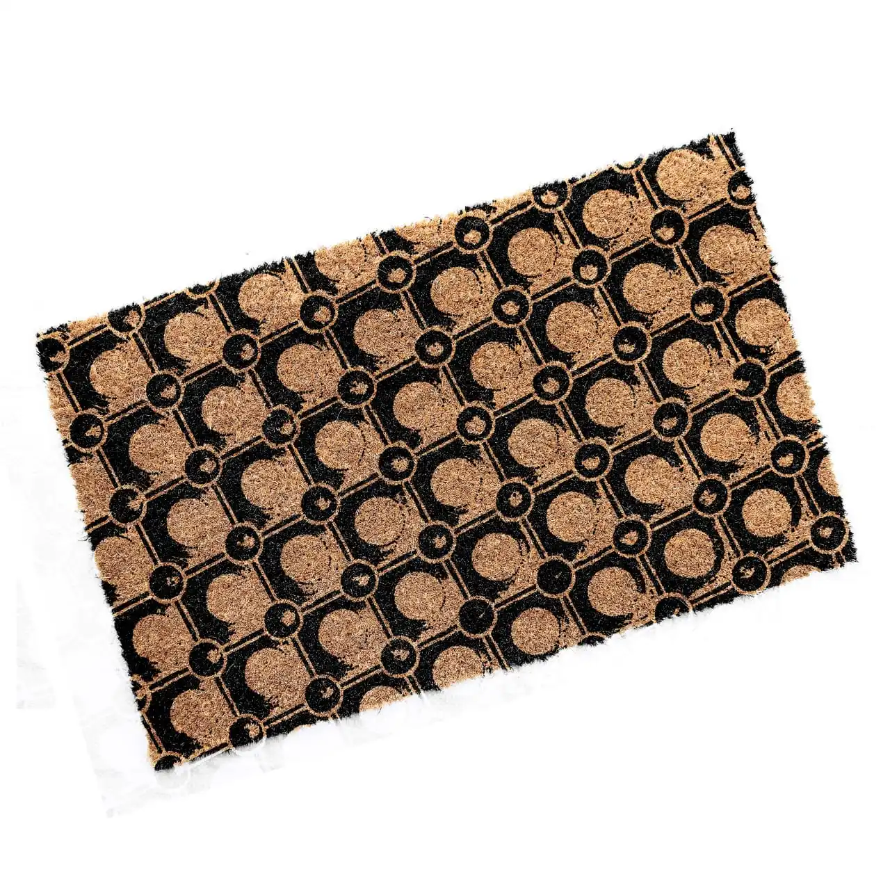 Rubber Backed Coir Door mat Anti slip door mat Eco friendly door mat ...