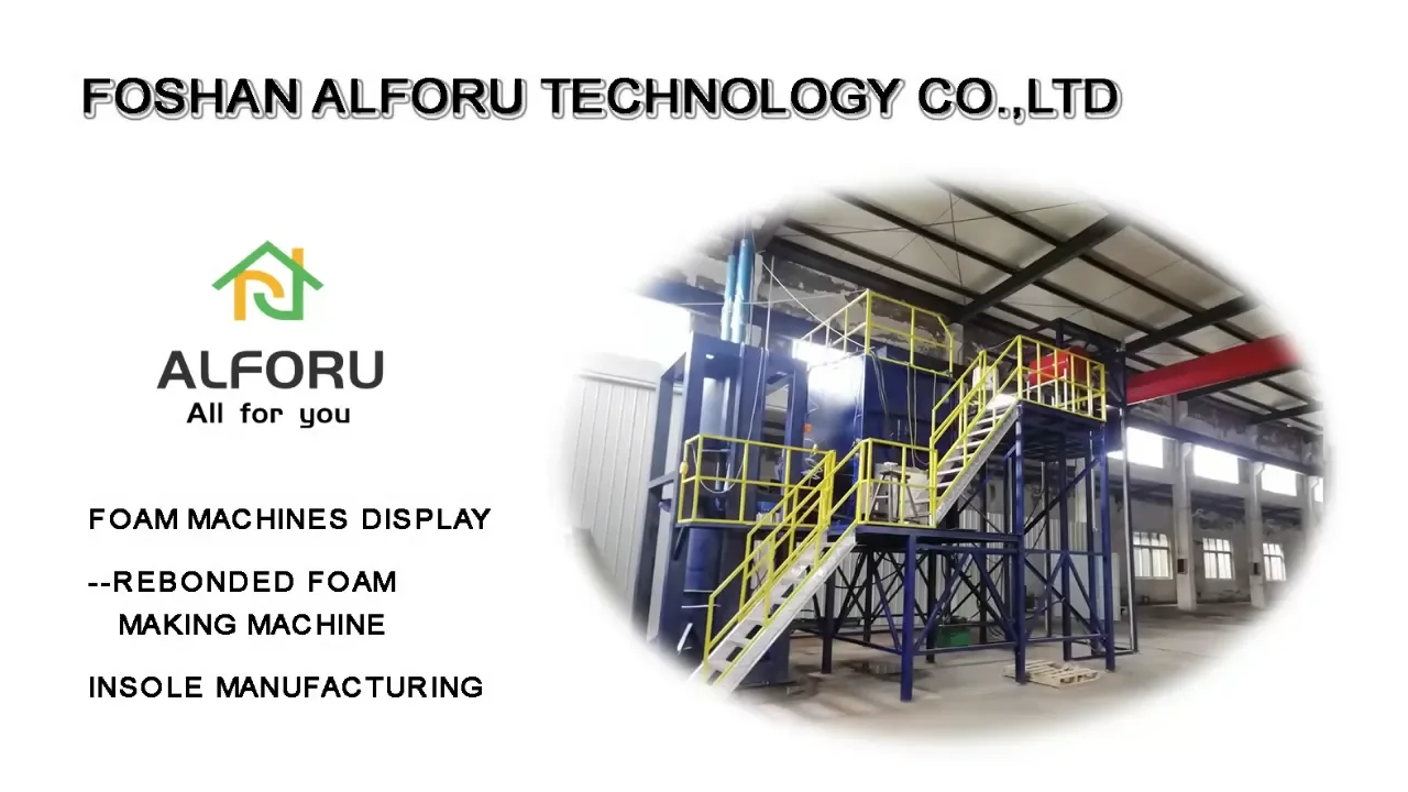 Carpet Underlay Foam Making Machine Rebonded Foam Making Machine - Buy ...