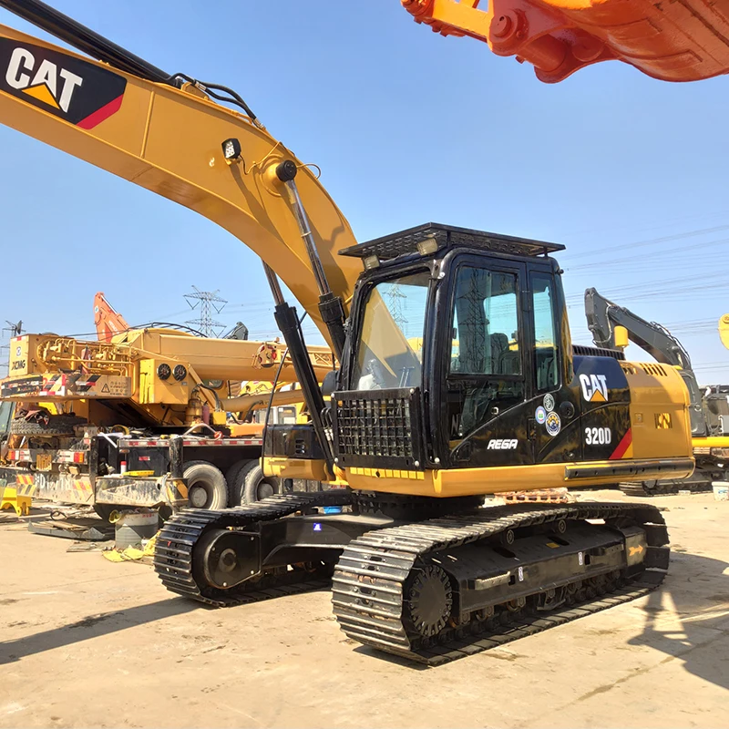 Cat 320d2 With Injection Engine Excavator Second Hand Caterpillar ...