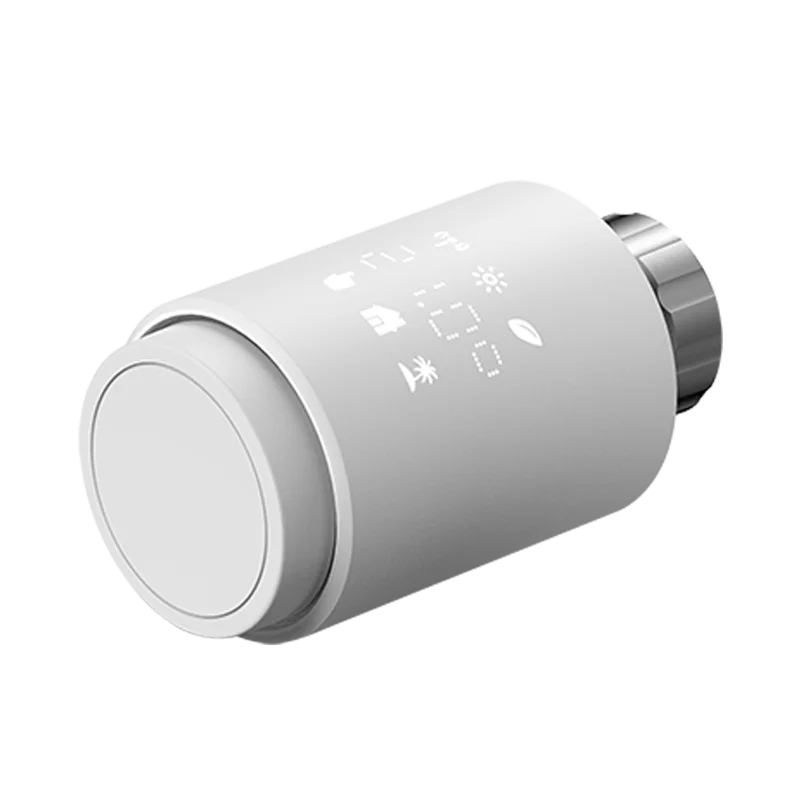 Avonflow White Plastic Electric Thermostat Valve Thermostatic Radiator ...