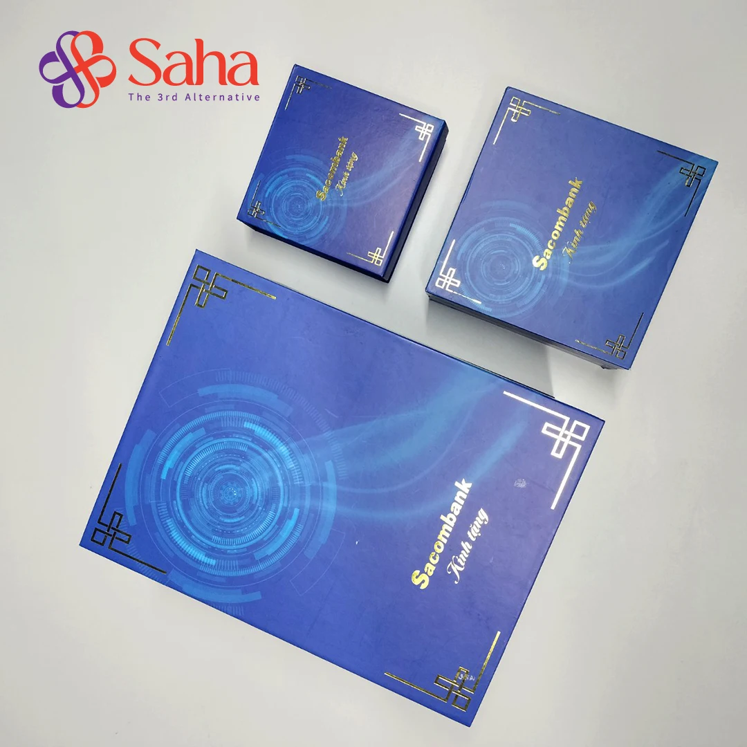 Gold Foil Paper Boxes Offset Printing Grey Board Recyclable Bio ...