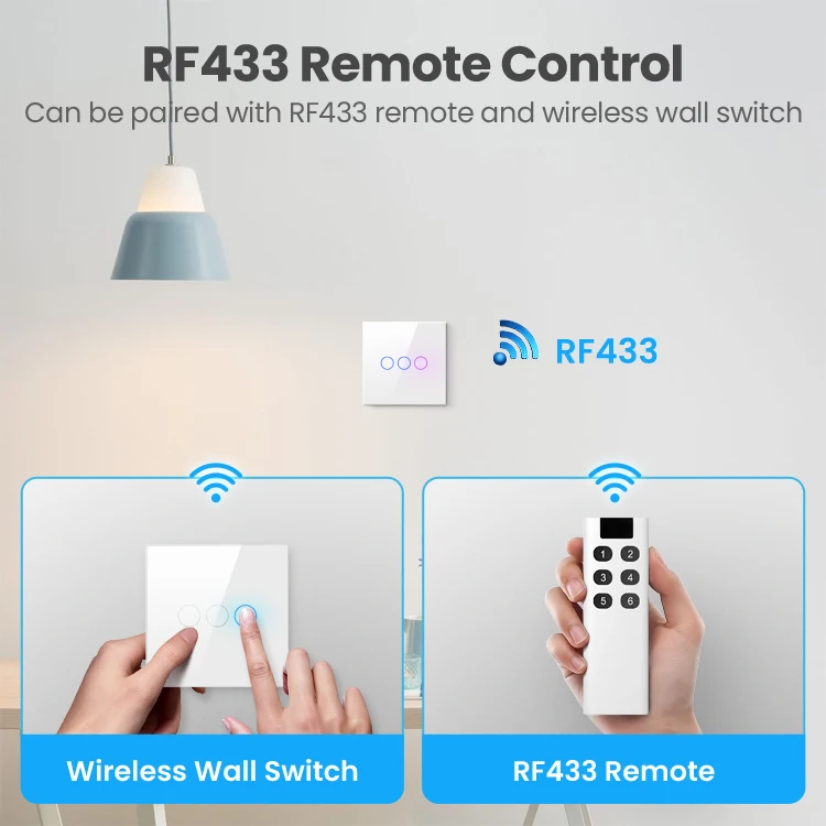 Avatto Eu Uk 100-240v App Remote Control Smart Home Wifi Smart Switch ...