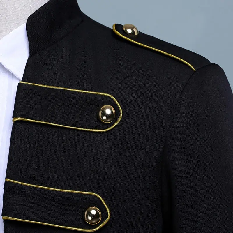 Shop Our Custom White Retro Long Jacket Renaissance Costume