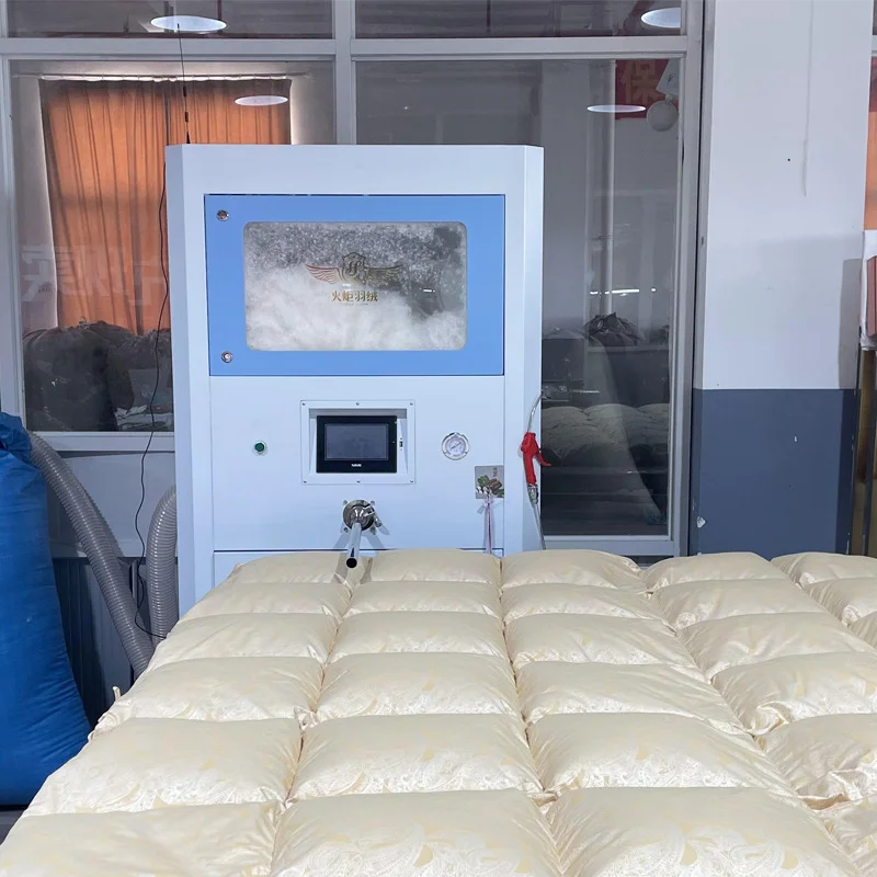 New Technology Automatic Down Feather Duvet Jacket Feather Quilt ...