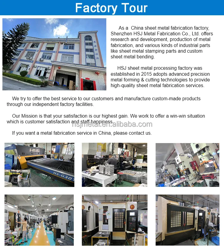 Hsj Factory Sheet Metal Punching Stamping Competitiveness Provides ...