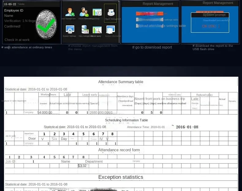 Biometric Employee Attendance System - Accurate & Efficient