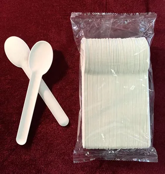 Single-use Spoon,Compostable Biodegradable Disposable Made With ...