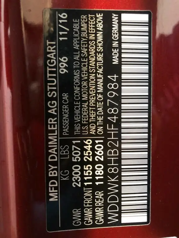 2017 Mercedes-benzz C-class C Amg 63 S Cabriolet - Buy Used Car In Usa ...