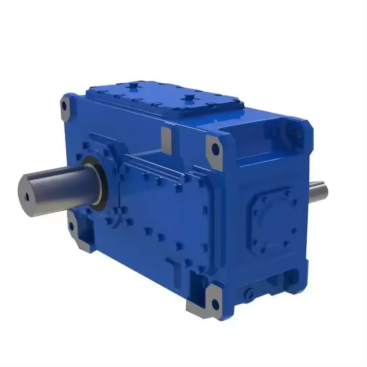 B Series Bevel-helical High Power 3 Stage Gear Speed Reducer Gearbox ...