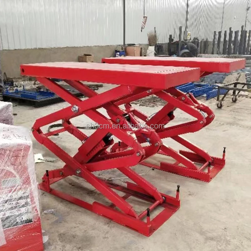 3500kg Hydraulic Scissor Lifter In-ground Scissor Car Lift| Alibaba.com