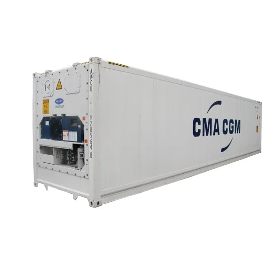 Good Compressor New 40ft Reefer Refrigerated Container For Sale Second ...