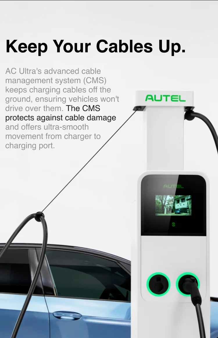 Autel 80a Ev Wallbox Charger Ocpp Sae J1772 Bluetooth Wi-fi Ethernet ...