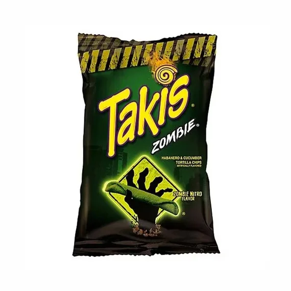 Takis Zombie Habanero & Cucumber Tortilla Crisps Chips - Uk & Germany ...
