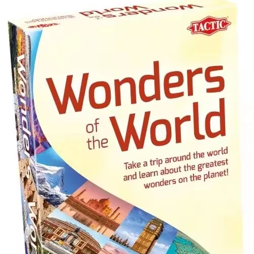 Tactic Wonders Of The World Trivia Games,Family Cards Game,4+ Players ...