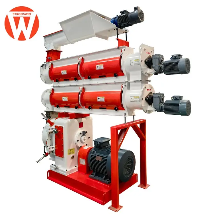 Alibaba.com: Steam 304 Conditioner Horizontal Pellet Mill Feed 5ton ...