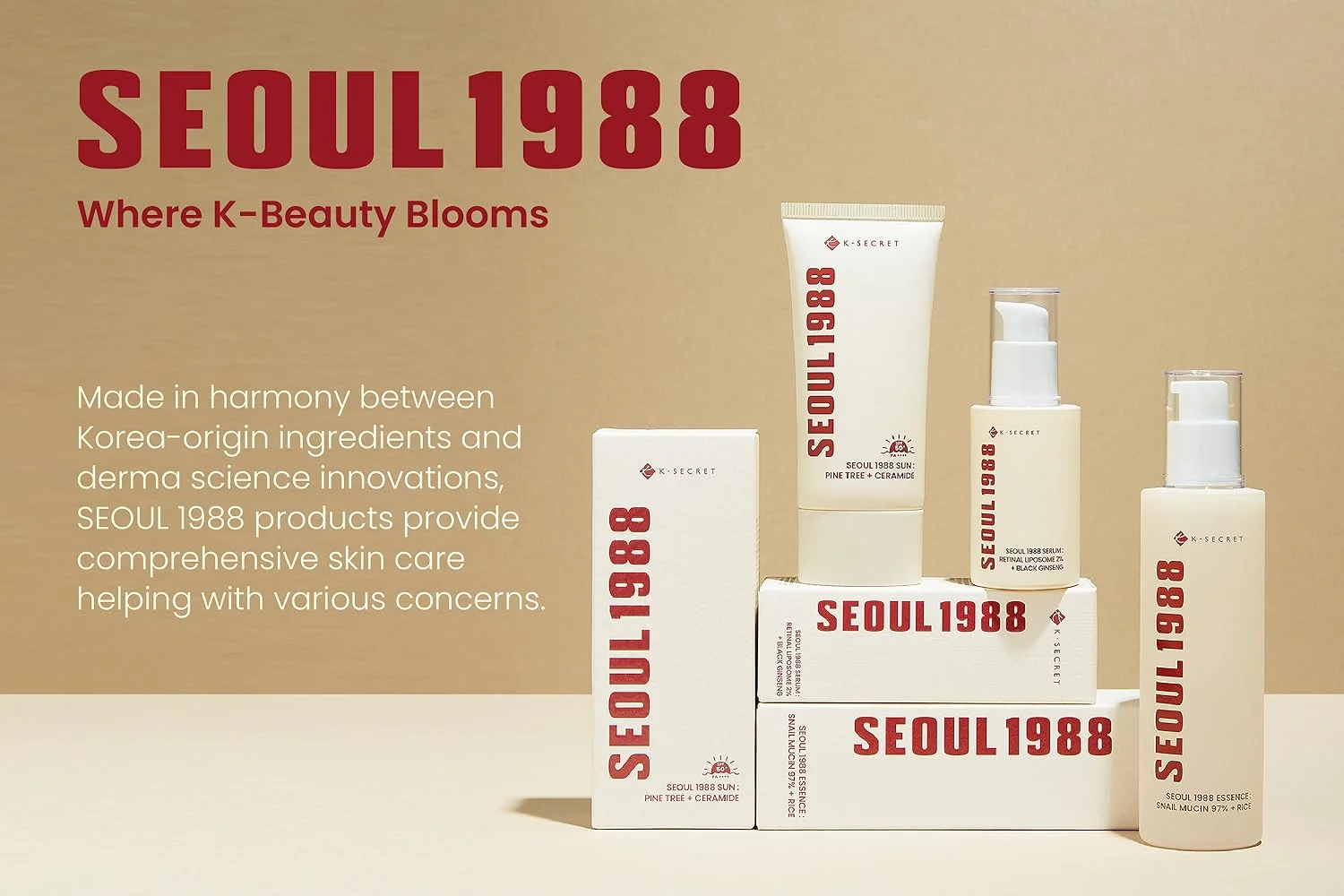 Korean Skincare KSECRET SEOUL 1988 Serum 30ML - Retinol Intense