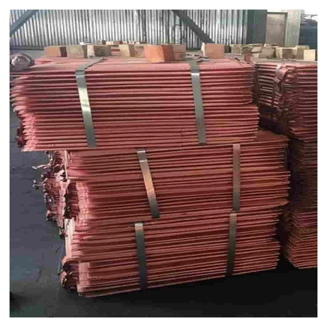99.99% Pure Electrolyte Copper Cathodes for Industrial Usage for World ...