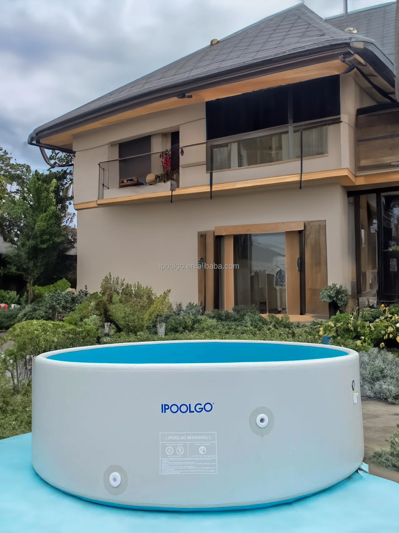 IPOOLGO Inflatable Pool 2024 - Fast Set Portable Solution