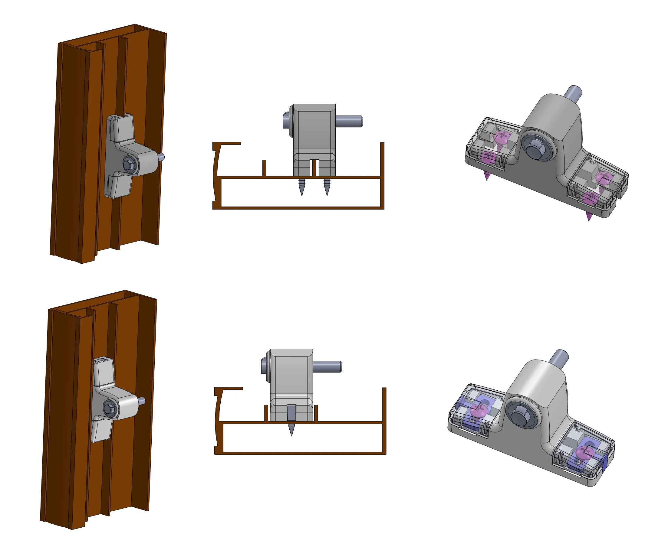 Window Latch Sliding Lock For Vertical And Horizontal Sliding Windows ...