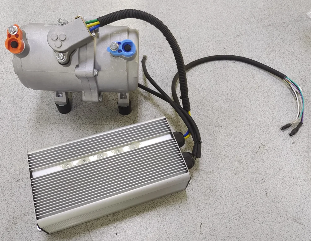 Universal Electric Car Air Conditioner Compressor 12V 24V 48V Ningbo ...