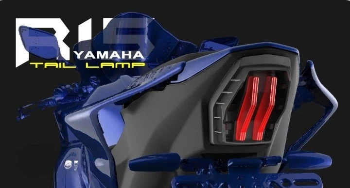 For Yamaha R15 V3 V4 Tail Light Lighting System Motorcycle Accessories ...