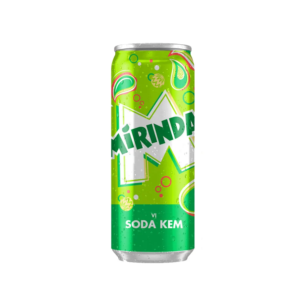 Wholesale Mirinda Soft Drinks Cream Soda 320ml X24 Cans/ Vietnamese Mirinda Carbonated Drinks ...