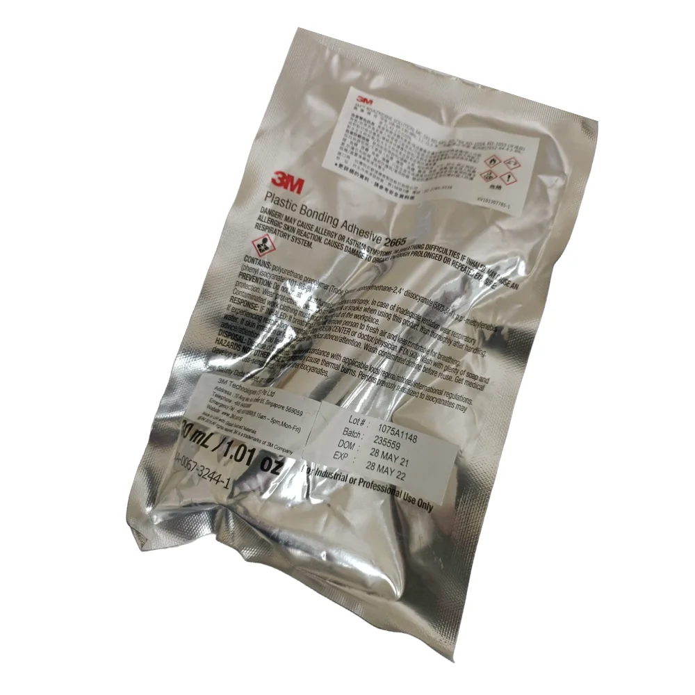 3m Plastic Bonding Adhesive 2665b Structural Polyurethane Adhesive ...