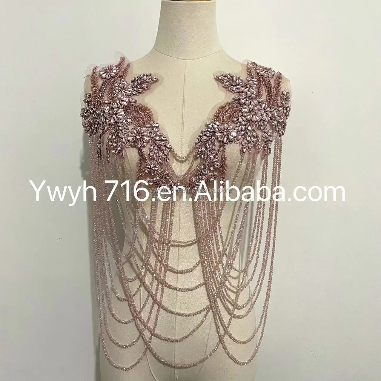 Rhinestone Bodice Appliques - Perfect for Wedding Parties