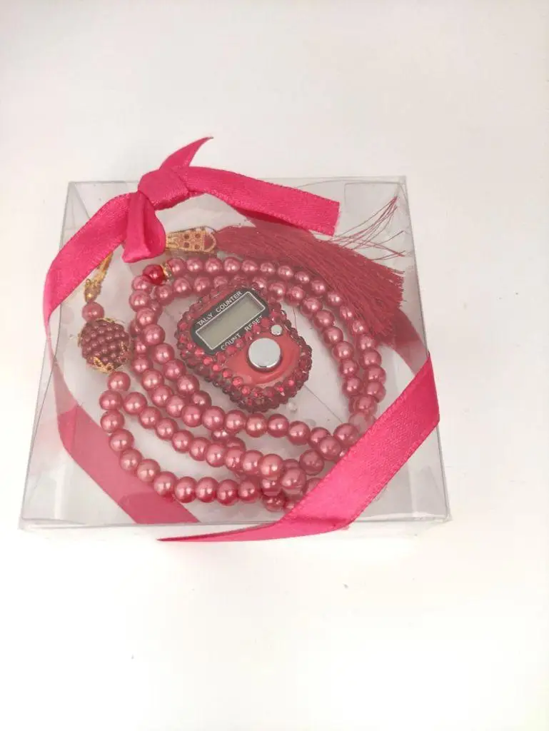 Misbaha Electronic Counter Tasbih Gift Set - Muslim Rosary