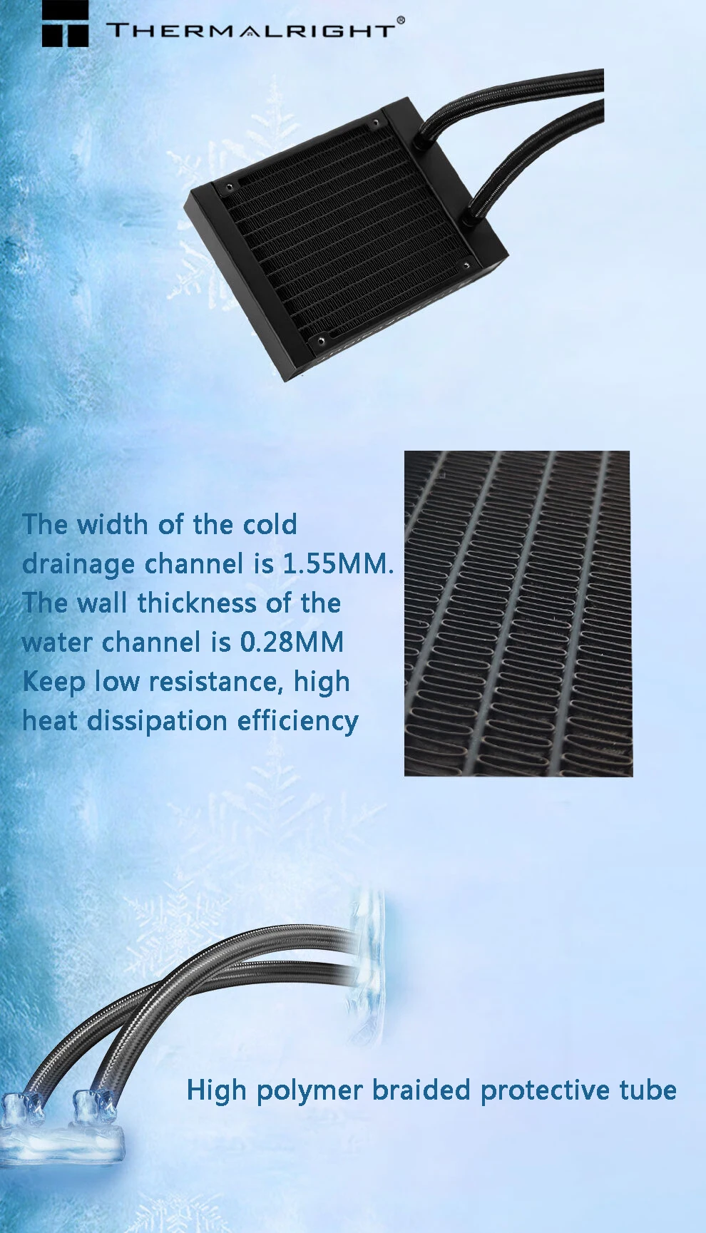 Thermalright Frozen Magic EX 240 Water Cooling Radiator for Intel ...