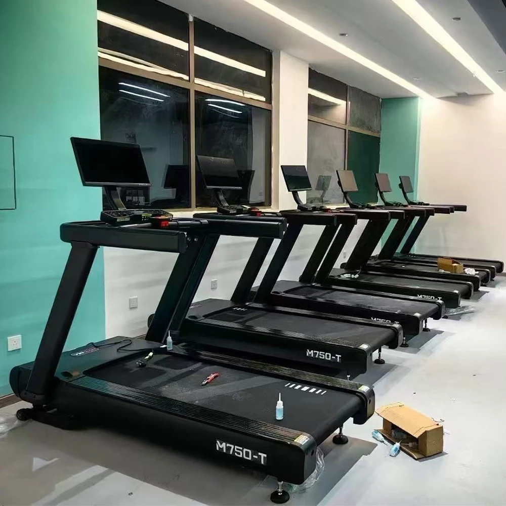 YINQIAN M750C Screen Projection Commercial Treadmill Commercial Fitness ...