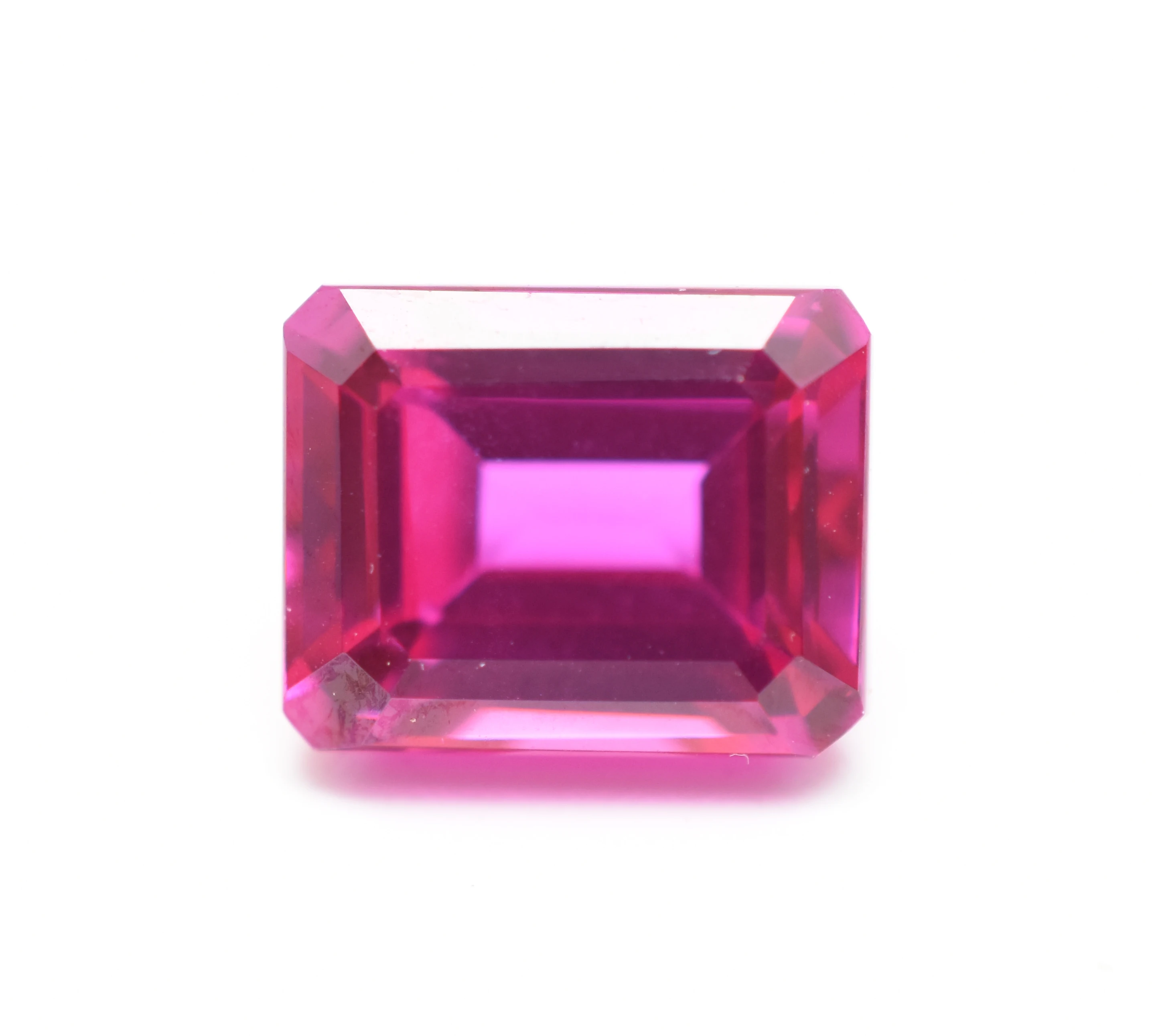 Lab Pink Sapphire Octagon Cut 5X3 mm 6X4 mm 7X5 mm 8X6 mm 9X7 mm 10X8 ...