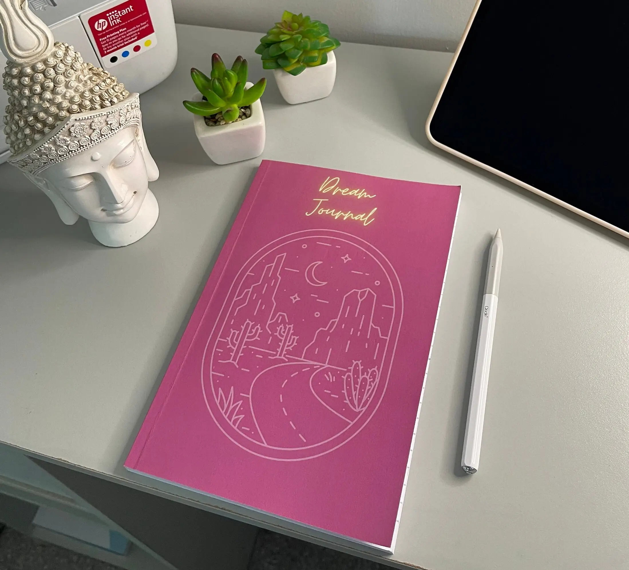 LABON Keeping Track Beautifully Design Pink Dream Journal Spirituality ...