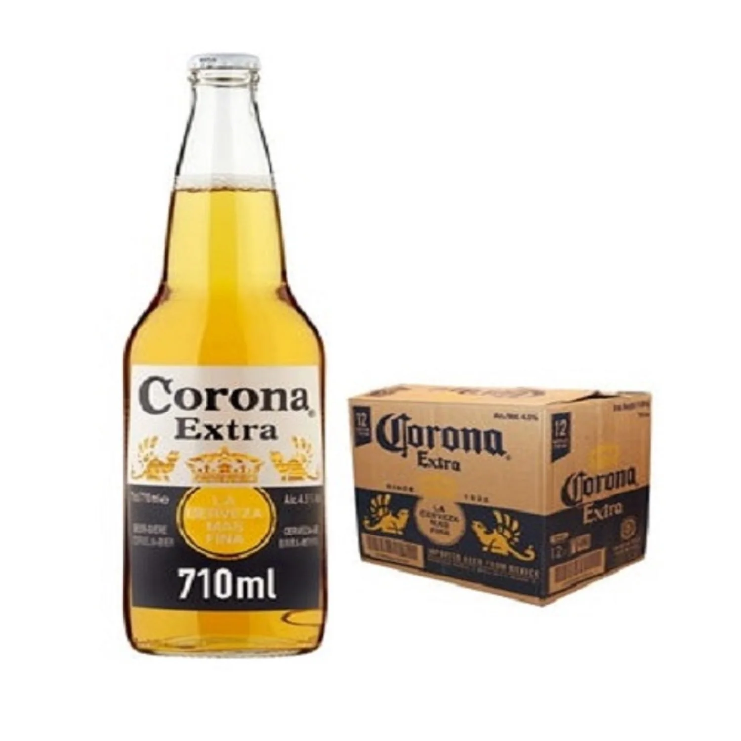 Buy Corona Extra Mexican Lager Beer Bottle,24x330ml At Discounted Price ...