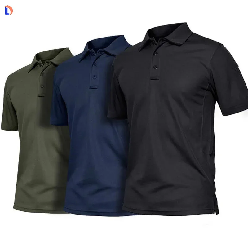 Shop Our Hot Selling Design Custom Logo Solid Color Polo Shirts
