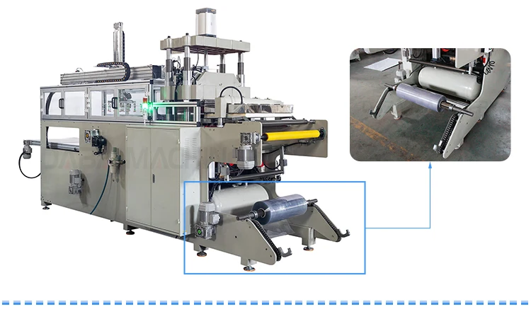 Db-63/78 Thermal Forming Bops Machine Pressure Forming Plastic Box For ...